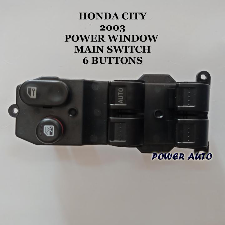 HONDA CITY 2003 POWER WINDOW MAIN SWITCH ORIGINAL | Lazada