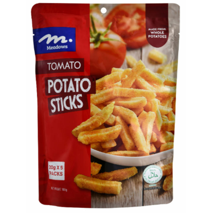 Meadows Potato Sticks Tomato 100g | Lazada PH