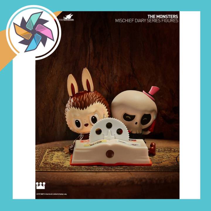 Labubu The Monsters Mischief Diary โมเดลฟิกเกอร์ ยกบ๊อกซ์ พร้อมส่ง ...