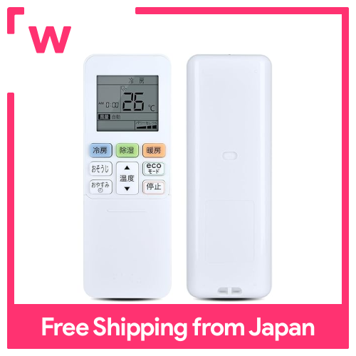 Air Conditioner Remote Control WH-TA03EJ for Toshiba Toshiba Air Conditioner Remote Control ...