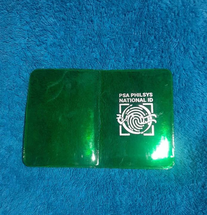 NATIONAL ID CARD HOLDER (PLASTIC) | Lazada PH