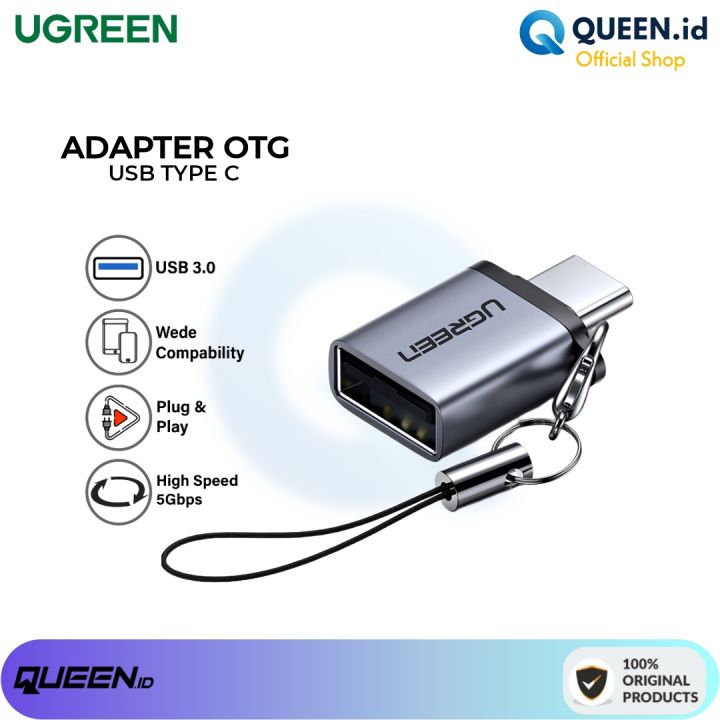 UGREEN Converter Adapter OTG USB TYPE C to USB 3.0 Adaptor USB C 50283 ...