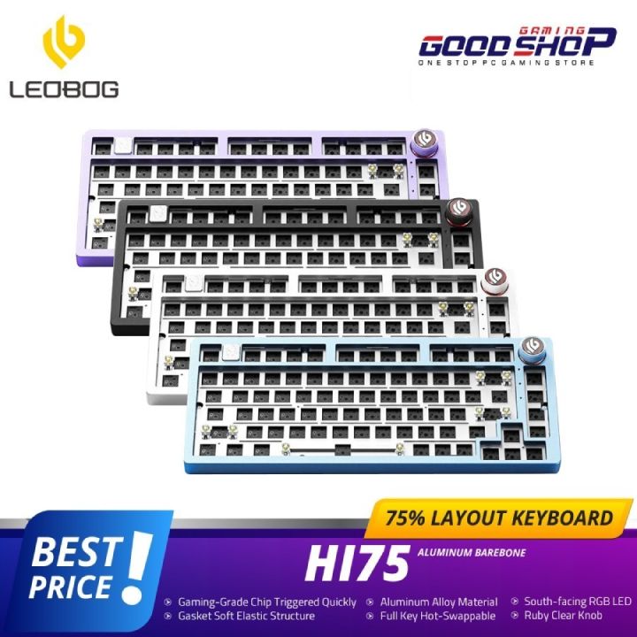 LEOBOG HI75 / HI 75 Aluminium Barebone - Mechanical Keyboard | Lazada ...