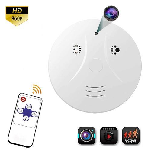 Smoke Detector Hidden Pinhole Spy Camera | Lazada