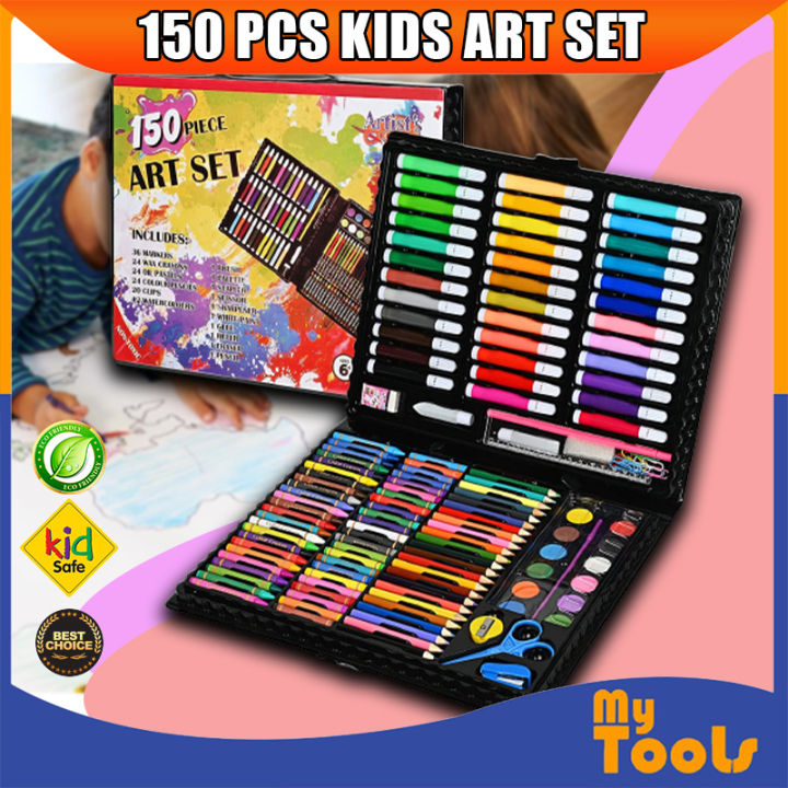 Mytools 150 Piece Art Supplies Set Children Drawing Tool Kids Art ...