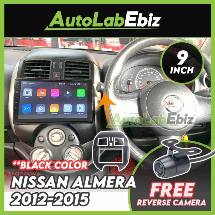 [🎁FREE Gift] Nissan ALMERA 2012-2015 Casing 9" inch with Android Player ...