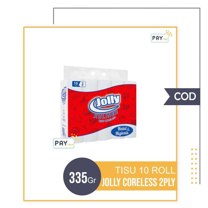 Tisu Kuliner Toilet Jolly Coreless Tissue Jolly Bathroom Coreless 10 ...