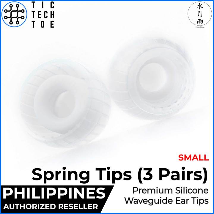 Moondrop Spring Tips Premium Silicone Earphone IEM Ear Tips | Lazada PH