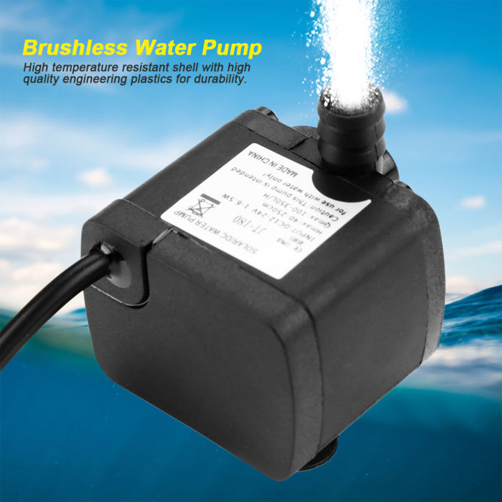 Aquarium Pump Mini Submersible Water Pump 24V Mini Water Pump JT-1000B ...