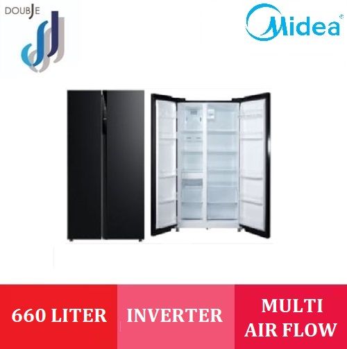Midea 660L Inverter Side By Side Refrigerator MDRS710FGE28 | Lazada