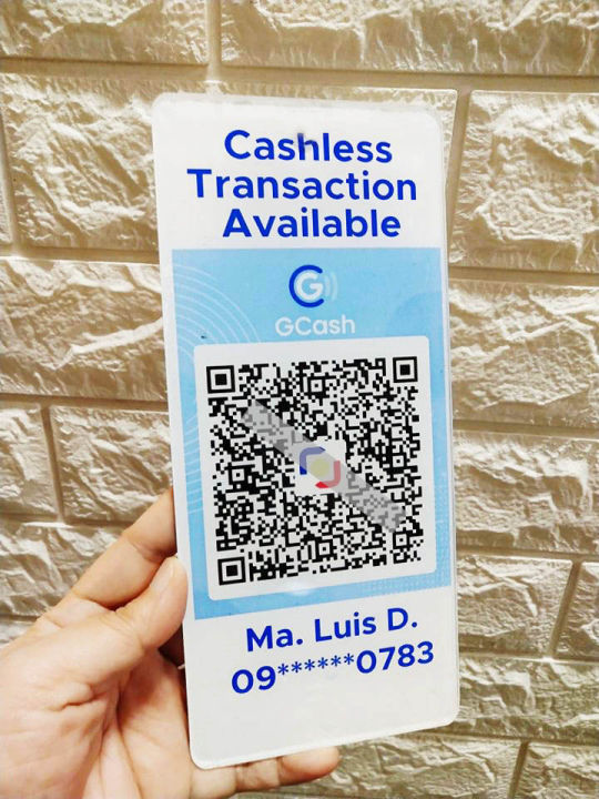 Cashless Signage 4x7, 4x9inches, 2mm Acrylic, Rounded Corners with ...