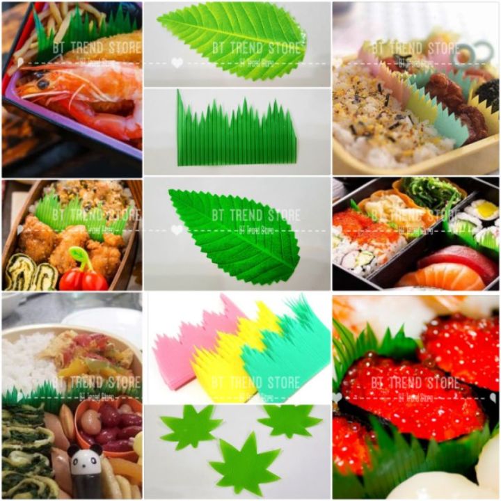 Bento Box Divider Decoration Grass Sushi Decoration Grass Bento Food ...