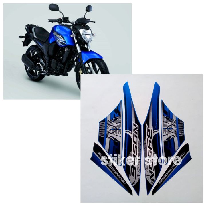 stiker striping body lis les motor yamaha byson 2012 | Lazada Indonesia
