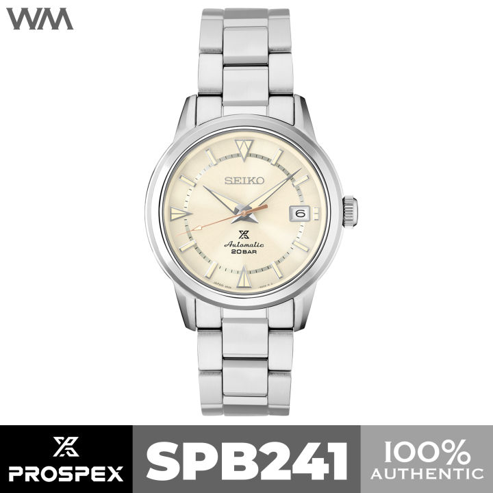 Seiko Prospex Alpinist Cream Dial Automatic Watch SPB241 SPB241J1 ...