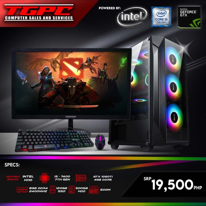Gaming Desktop Core i5 7th-9th gen, i7-9th gen Desktop Set | Lazada PH