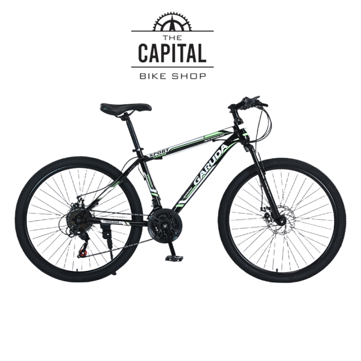Garuda EXO 21-speed mountain bike bingkai keluli karbon dan cincin ...