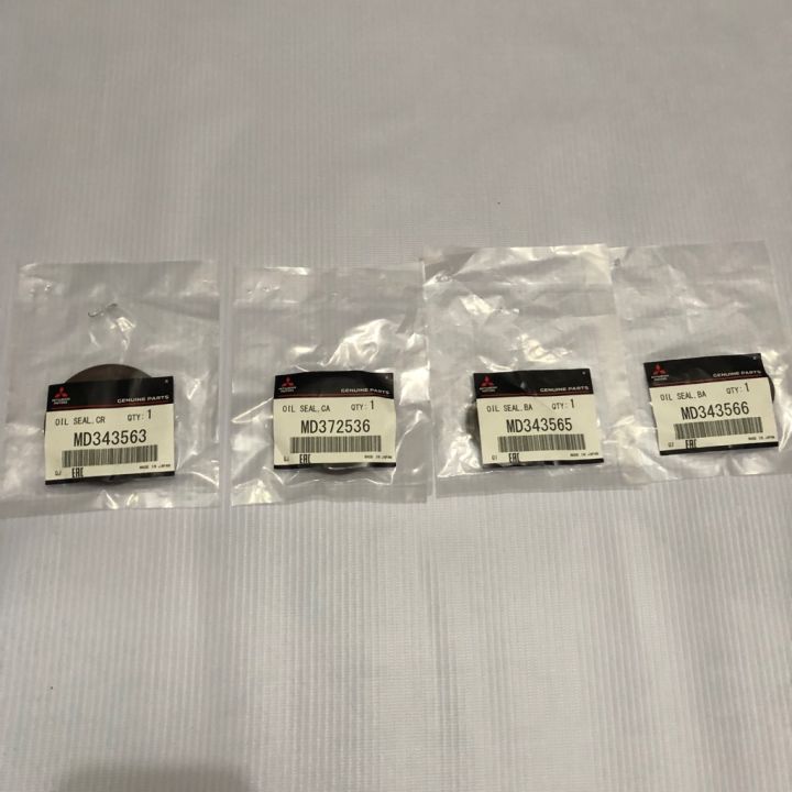 GENUINE/ORIGINAL MITSUBISHI ADVENTURE DIESEL OIL SEAL PACKAGE FOR ...