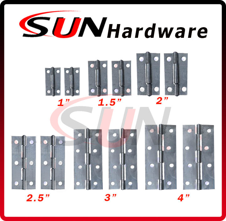 Engsel Plat 1" 1.5" 2" 3" 4" Inch Pintu Laci Triplek Kandang Alumunium ...