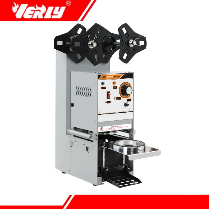 Verly Automatic Auto Plastic Paper Cup Sealer Cup Sealing Machine Heavy ...