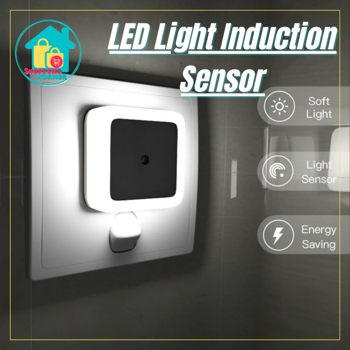 ♥Kelly Auto LED Night Light with Induction Sensor Control for Bedroom ...