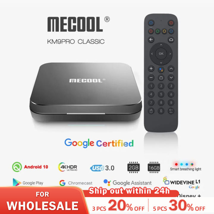 Mecool Km9 Pro Classic Google Certified Amlogic Voice 10.0 Android 16g Android S905x2 2g 4k ...