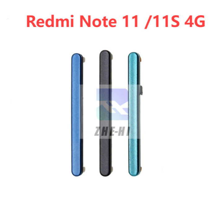 Power volume button For Redmi Note 11 11S 4G ON OFF Side Key switch ...