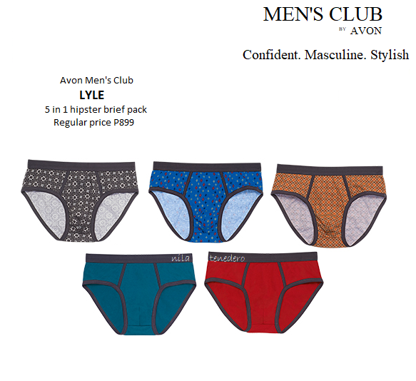 Avon Men's Club LYLE 5 in 1 hipster brief pack | Lazada PH