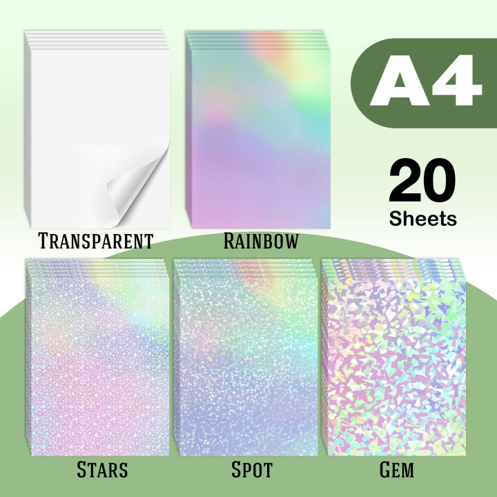 【Cold Laminate Sheet】Cold Laminating Sheet I Self-Adhesive Transparent ...