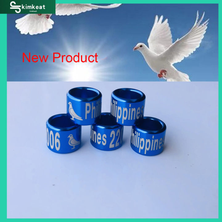 PHA ring 2025 2024 Pigeon ring Blue Aluminium Bird Dove Racing Pigeon ...
