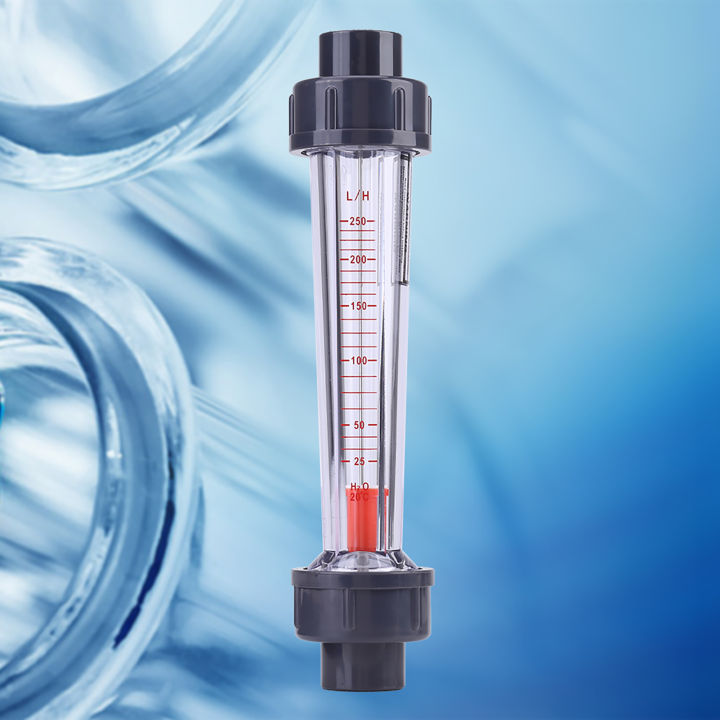 25-250L/H Rotameter Plastic Tube Type Instantaneous Liquid Water Flow ...