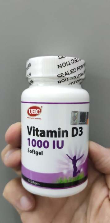 (Clearance EXP:9/2024)🔥HOT ITEM🔥UHC Vitamin D3 1000iu 30's | Lazada