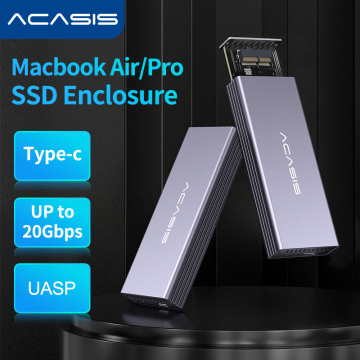 ACASIS USB C 3.2 12+16 PIN SSD Enclosure for MacBook Pro,MacBook Air ...