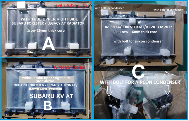 SUBARU RADIATOR XV / LEGACY / FORESTER / IMPREZA | Lazada PH
