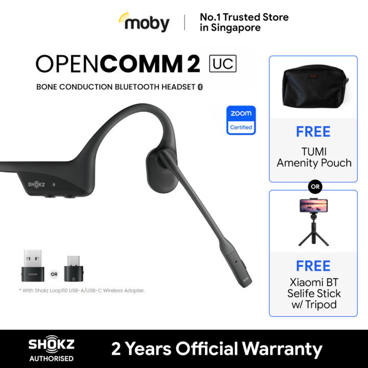 Shokz OpenComm 2 UC USB-A / USB-C Headset | 2 Years Official ...