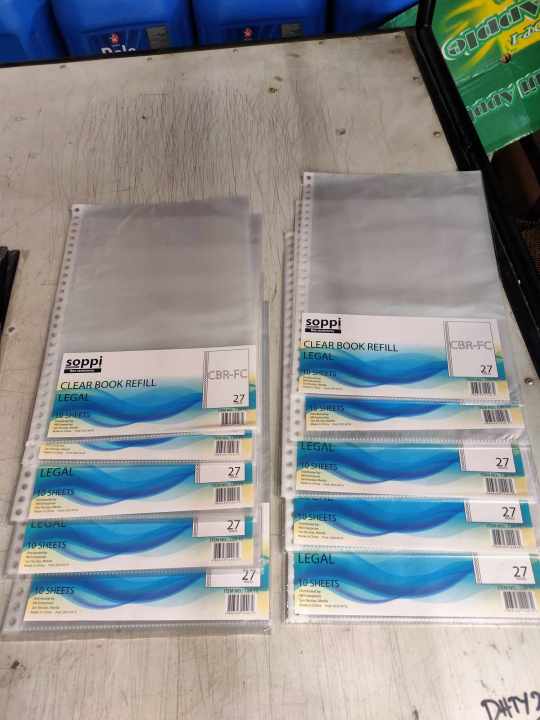 (per 50 or 100pcs) Sales Invoice + Clear book/clearbook refills | Short, long | Lazada PH