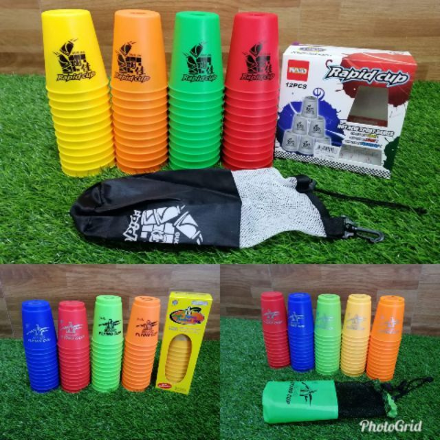 แก้วสแต๊ค 3 แบบ Stack Cup | Lazada.co.th