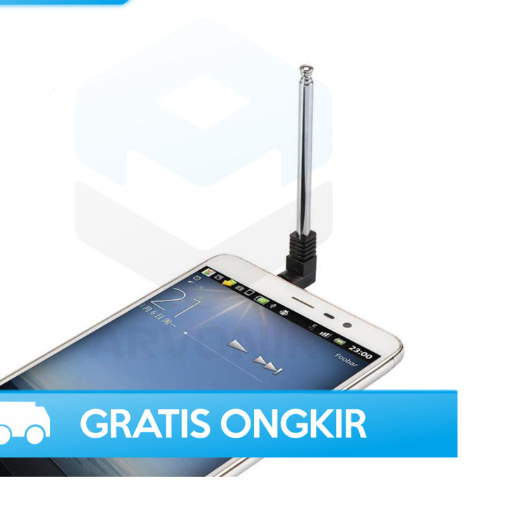 ANTENA RADIO FM AM TELESCOPIC 3.5 MM SMARTPHONE HANDPHONE ADJUSTABLE ...