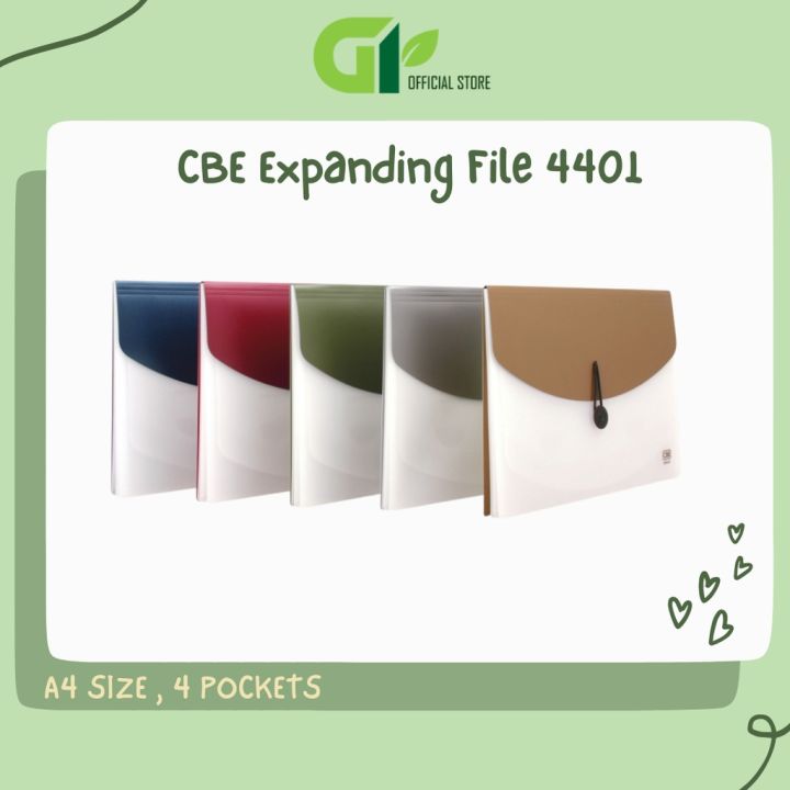 [GY Office] CBE Expanding File 4401 A4 | Lazada