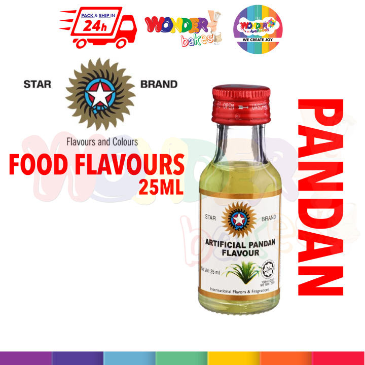 {SHIP IN 24 HRS} STAR BRAND FOOD FLAVOUR | PERISA - PANDAN 25ML | Lazada