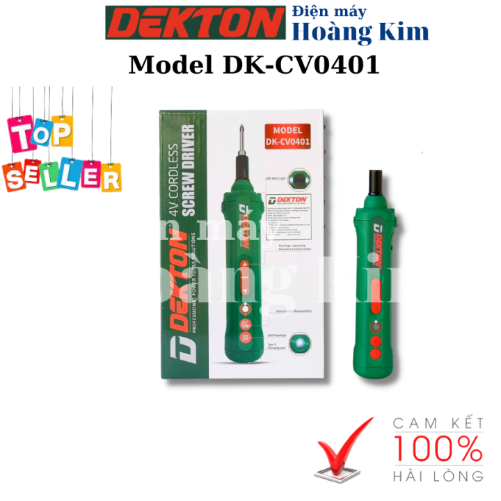 [SIÊU RẺ] Máy Bắn Vít Pin Dekton DK CV0401 - máy khoan - máy vặn vít ...