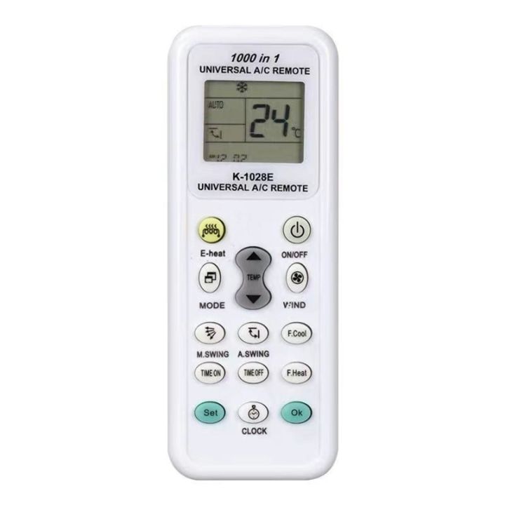 1000 in 1 Universal Wireless Remote Control K-1028E AC Digital LCD ...