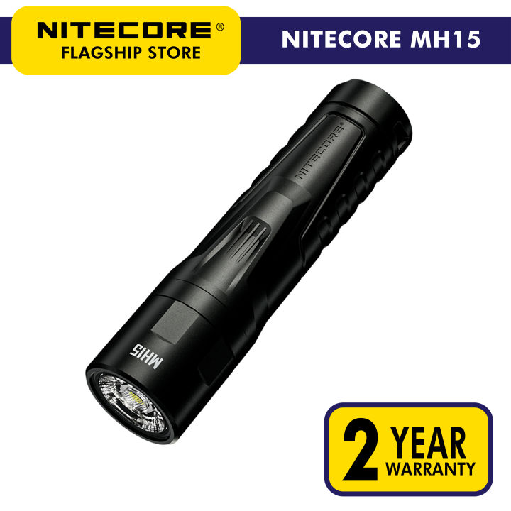 Nitecore MH15 2000 Lumens Power Bank Flashlight | Lazada PH