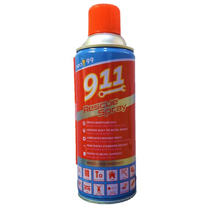 911 Rescue Spray Penetrating Oil - 450mL | Lazada PH