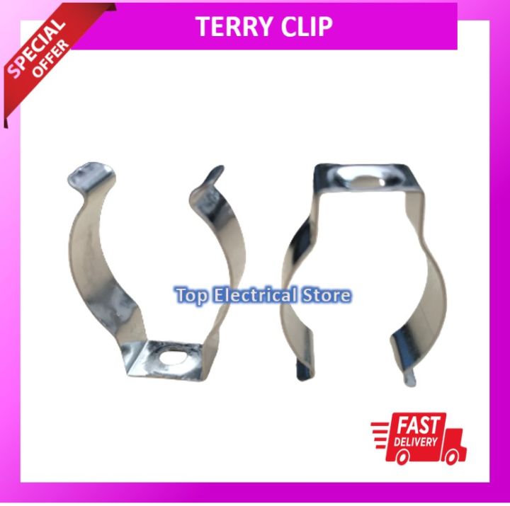 TERRY CLIP FOR T8 FLUORESCENT TUBE / PEMEGANG LAMPU KALIMANTANG | Lazada