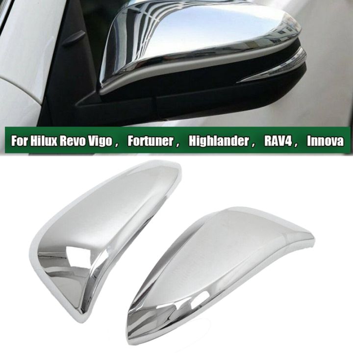 Car Rear View Mirror Decoration Side Door Mirror Cover Cap for Toyota ...