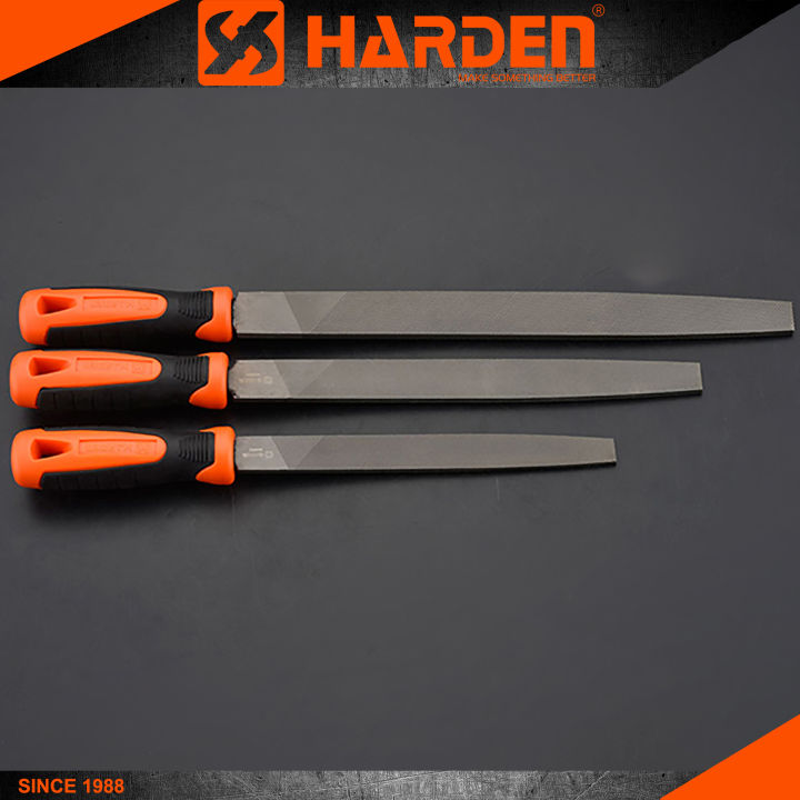 Harden 6", 8", 10", 12" Flat smooth File With Soft Handle Filer | Lazada PH