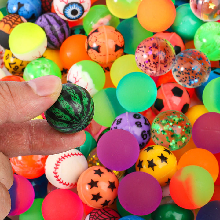 No.27 Mixed Rubber Bouncing Ball Gashapon Machine Solid Jumping Ball ...