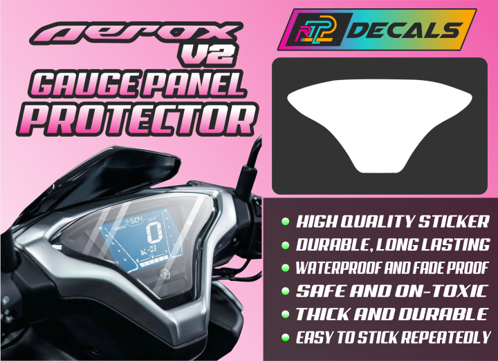Yamaha Aerox V2 Gauge Panel Protection Film | Lazada PH
