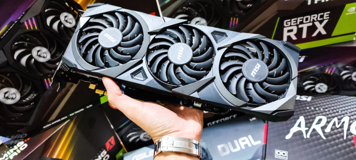 MSI VENTUS RTX 3070 NON LHR TRIFAN - used | Lazada PH