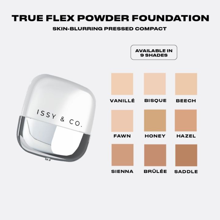 Issy True Flex Powder Foundation (Classic Logo) | Lazada PH